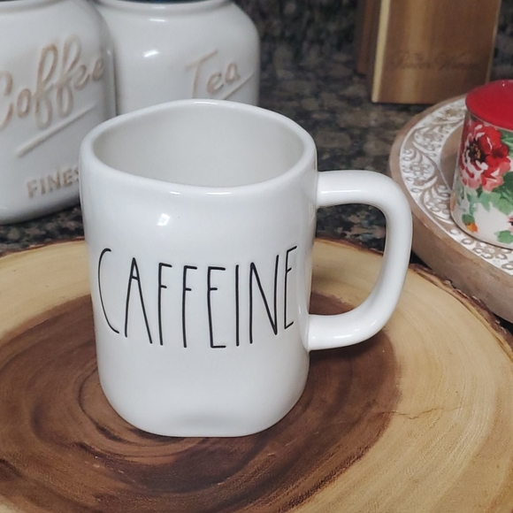 Rae Dunn | Kitchen | Rae Dunn Caffeine Coffee Mug Farmhouse Ceramic ...